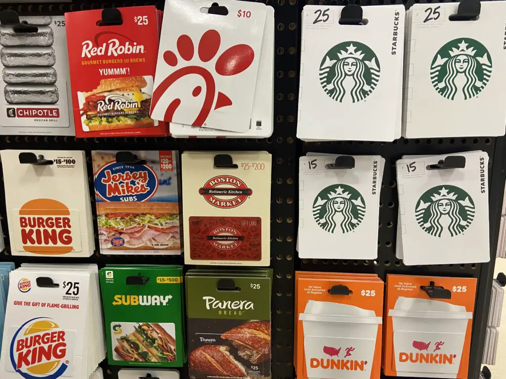 Gift Card Moneymaker Deal at Giant