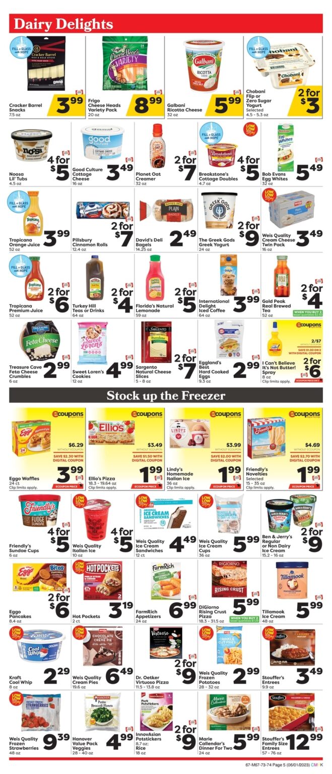 Weis Markets Weekly Flyer (6/15-6/21) Circular, Natural & Organic & Ad ...