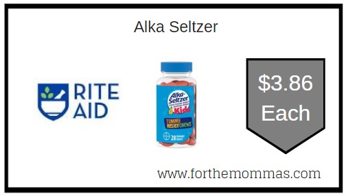 Coupon Deal at Rite Aid on Alka-Seltzer