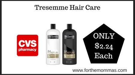 Coupon & Extrabucks Deal at CVS on Tresemme Hair Care