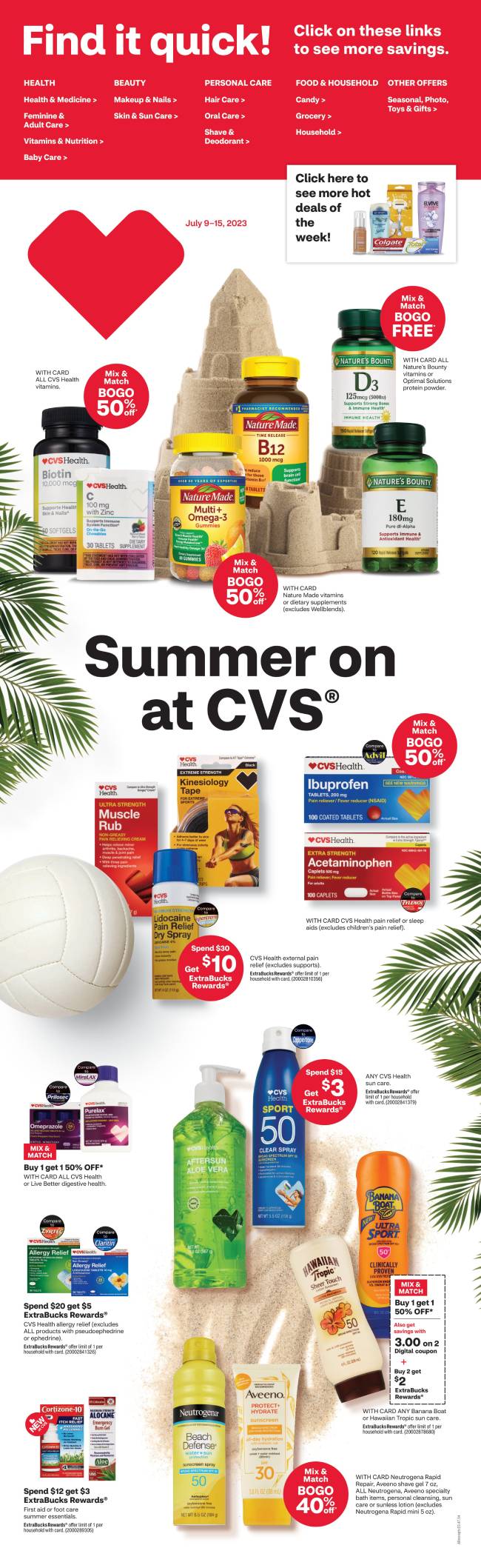 CVS Weekly Ad Circular For This Week and Next Week