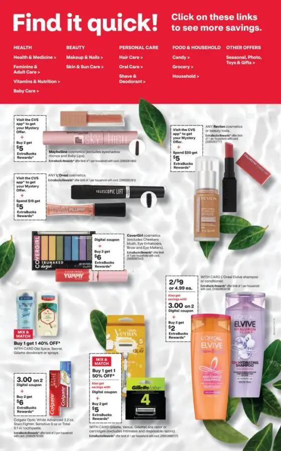 CVS Weekly Ad Circular For This Week and Next Week