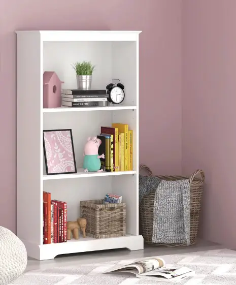 Walmart: Campbell Wood 3 Shelf Kids Bookcase ONLY $50 (Reg $90)