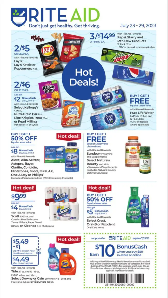 Rite Aid Ad for This Week & Next Week