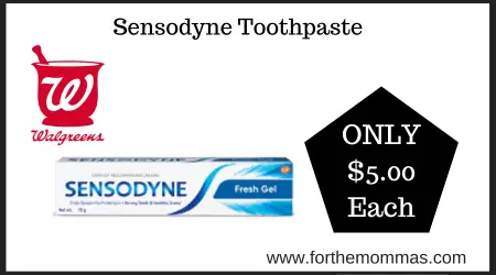 Rewards Deal at Walgreens on Sensodyne Toothpaste