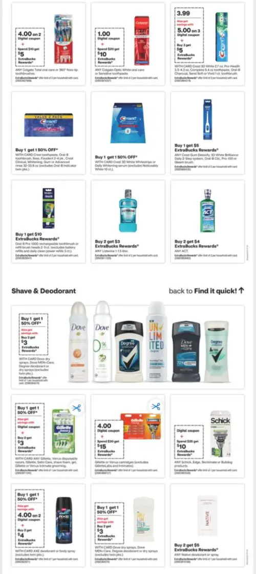 CVS Weekly Ad Circular For This Week and Next Week