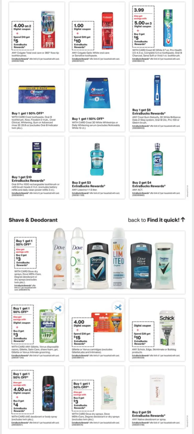 CVS Weekly Ad Circular For This Week and Next Week