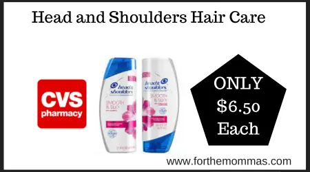 Extrabucks Offer at CVS on Head and Shoulders Hair Care