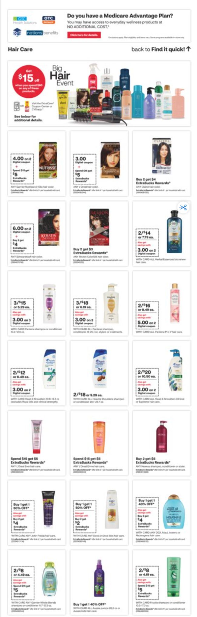 CVS Weekly Ad Circular For This Week and Next Week