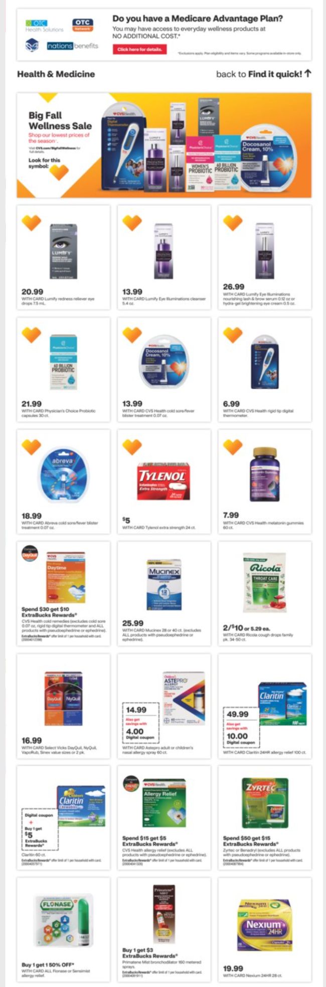 CVS Weekly Ad Circular For This Week and Next Week