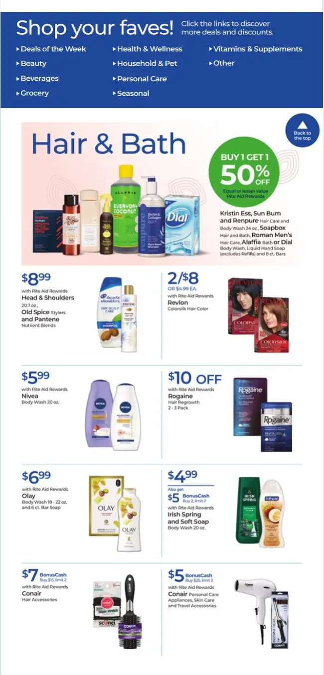 Rite Aid Ad for This Week & Next Week