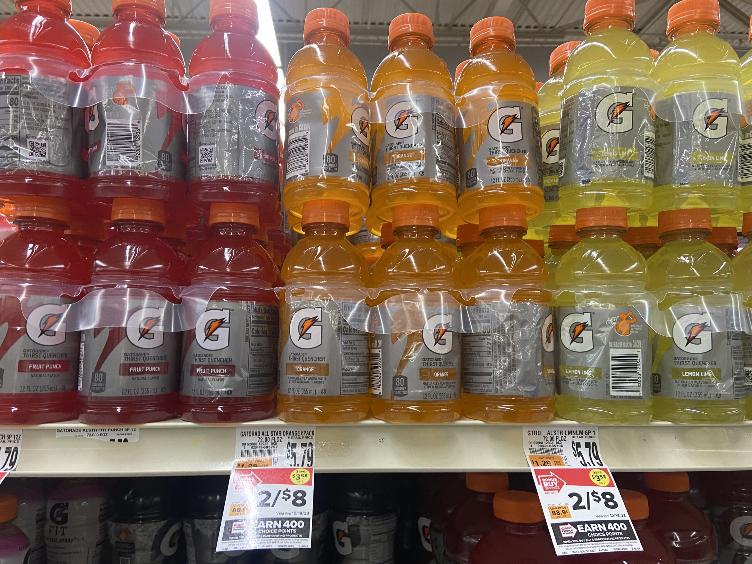 Gatorade Drinks 6 Packs JUST $2.00 Each at Giant