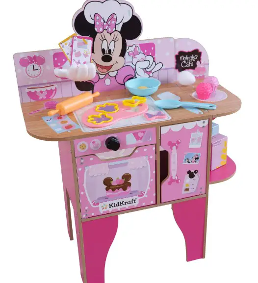 Walmart: KidKraft Minnie Mouse Wooden Bakery & Café Toddler Play ...