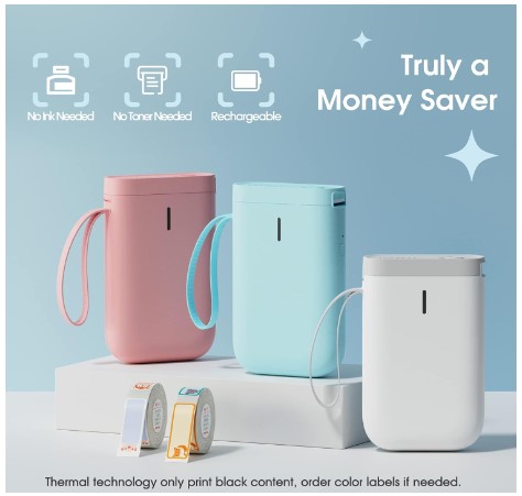 Amazon: NIIMBOT Label Maker Machine $19.99 (Reg $52)