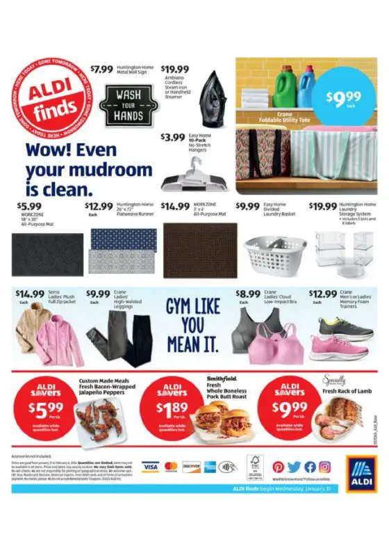 Aldi's Weekly Ad Preview (1/31/24 - 2/6/24) & Aldis Finds