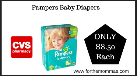 Extrabucks Offer at CVS on Pampers Baby Diapers