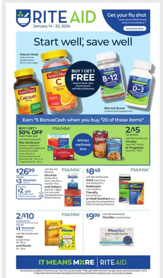 Rite Aid Ad for This Week & Next Week