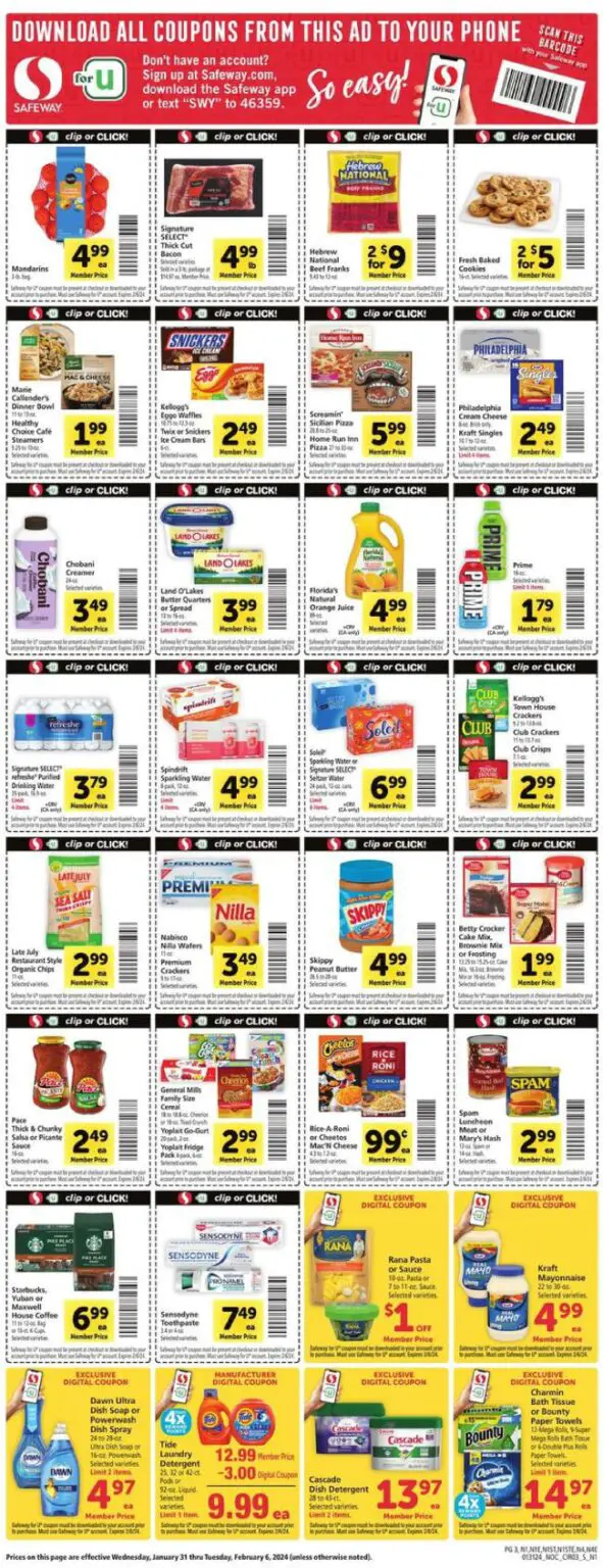 Latest Safeway Weekly Ad | Safeway Ad Flyer for the Week