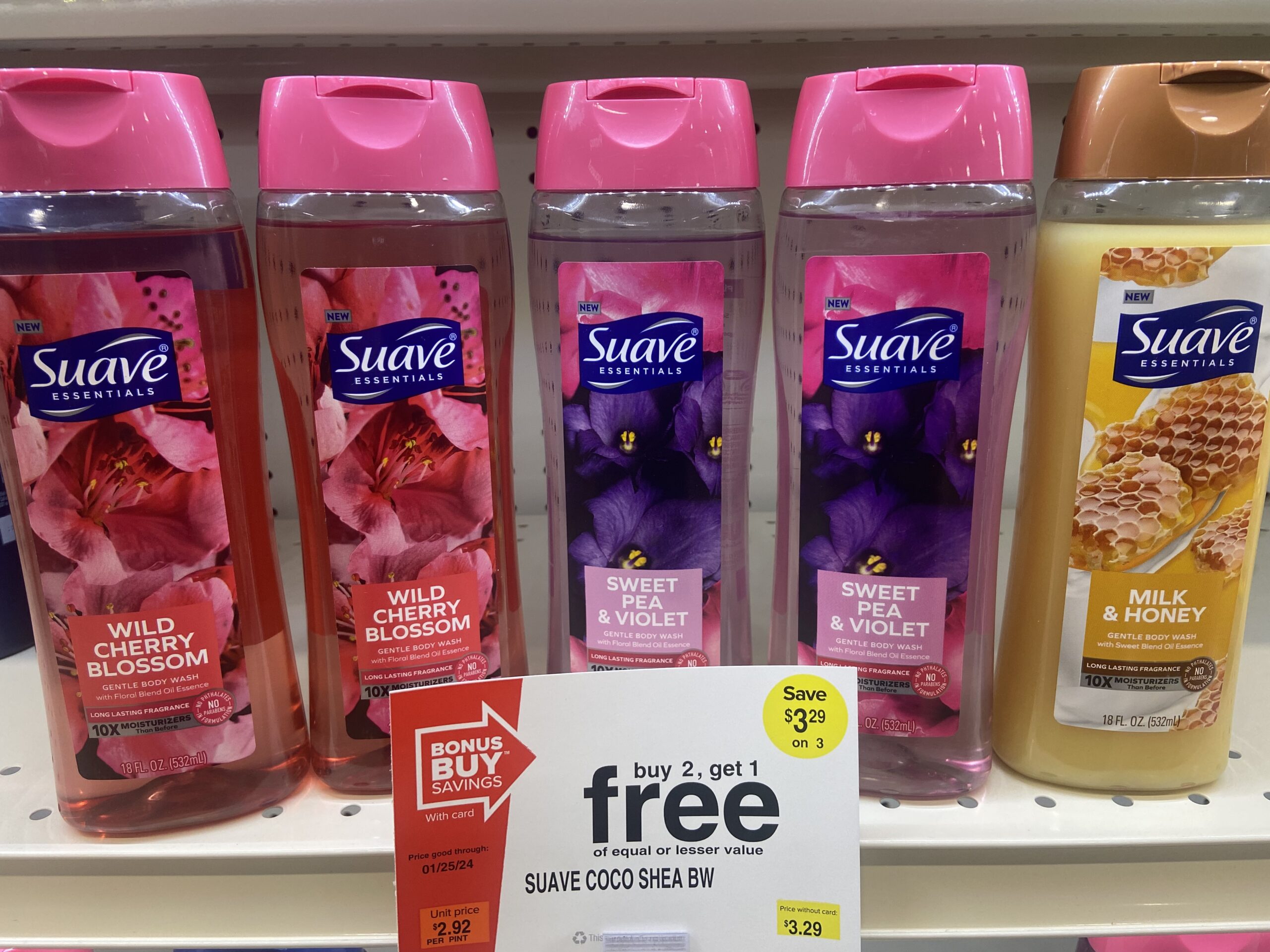 Suave Body Wash & Deodorants As Low As $0.33 Each with Giant Deal