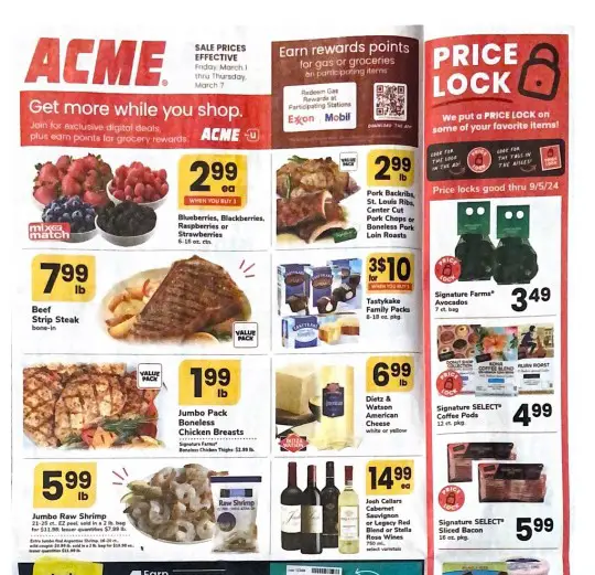 Acme Markets Weekly Ad (3/1/24 – 3/7/24) Preview