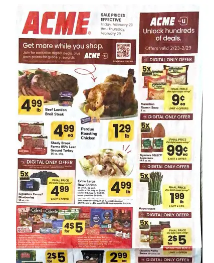 Current Acme Weekly Ad (2/23 - 2/29/24)