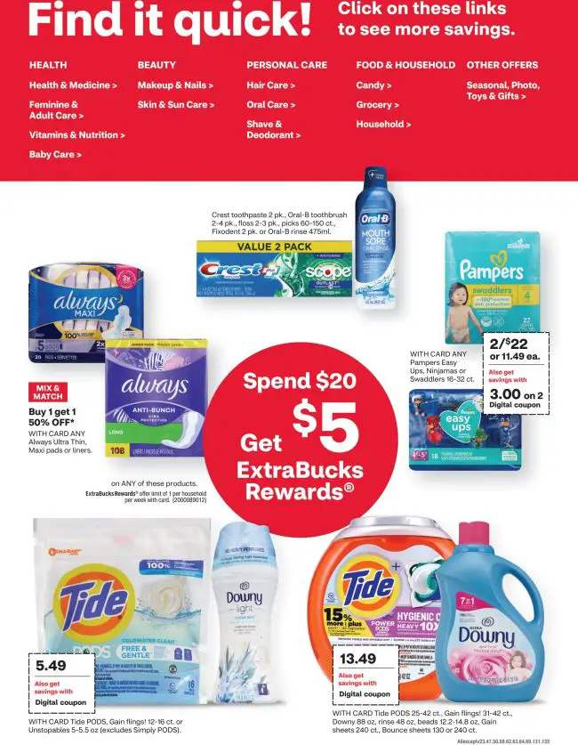CVS Weekly Ad Circular For This Week and Next Week