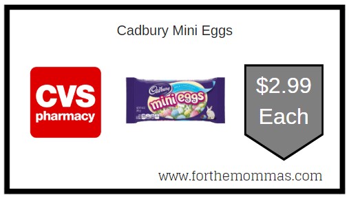 Extrabucks Deal at CVS on Cadbury Mini Eggs