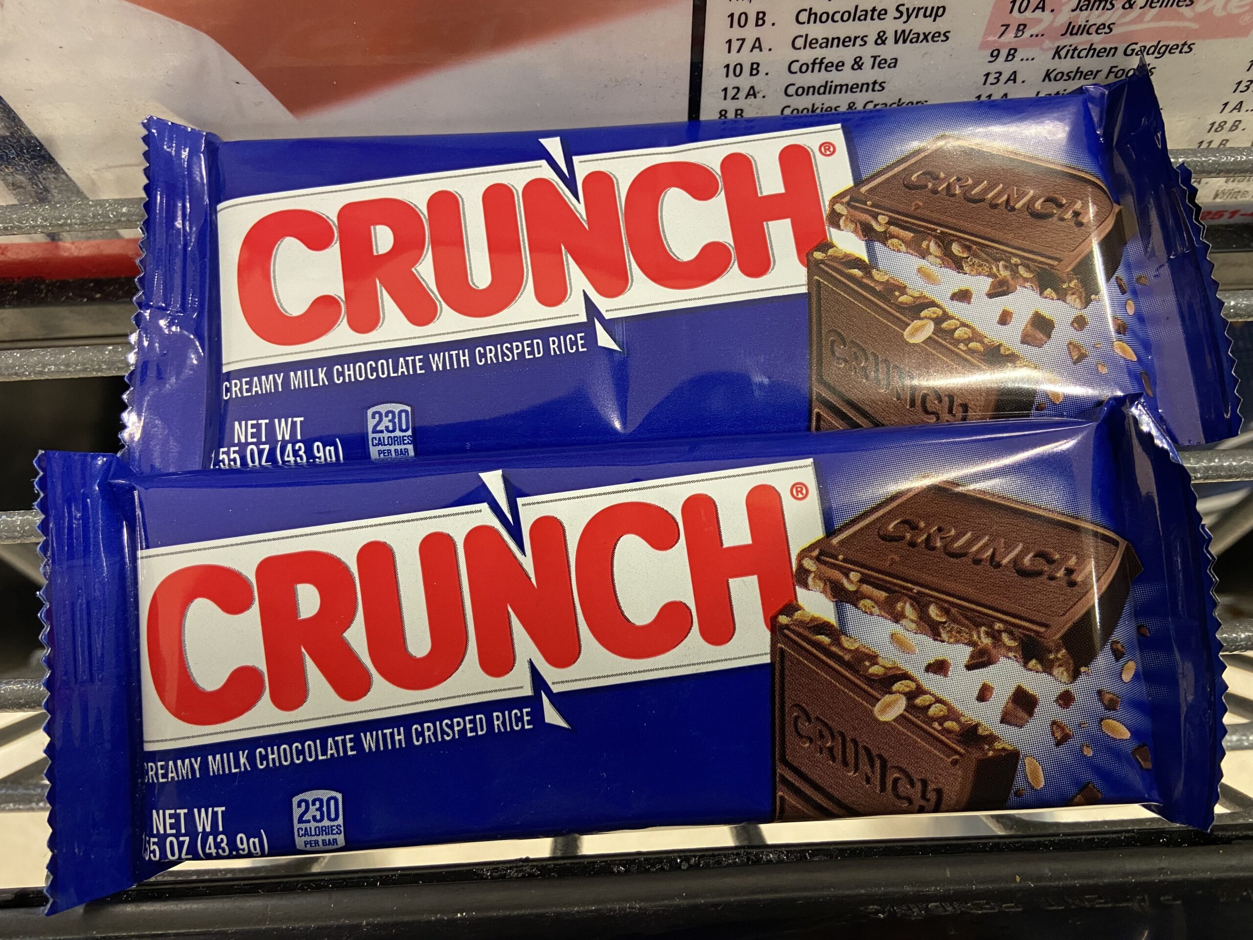 Crunch Single Candy Bar JUST $0.74 Each at ShopRite