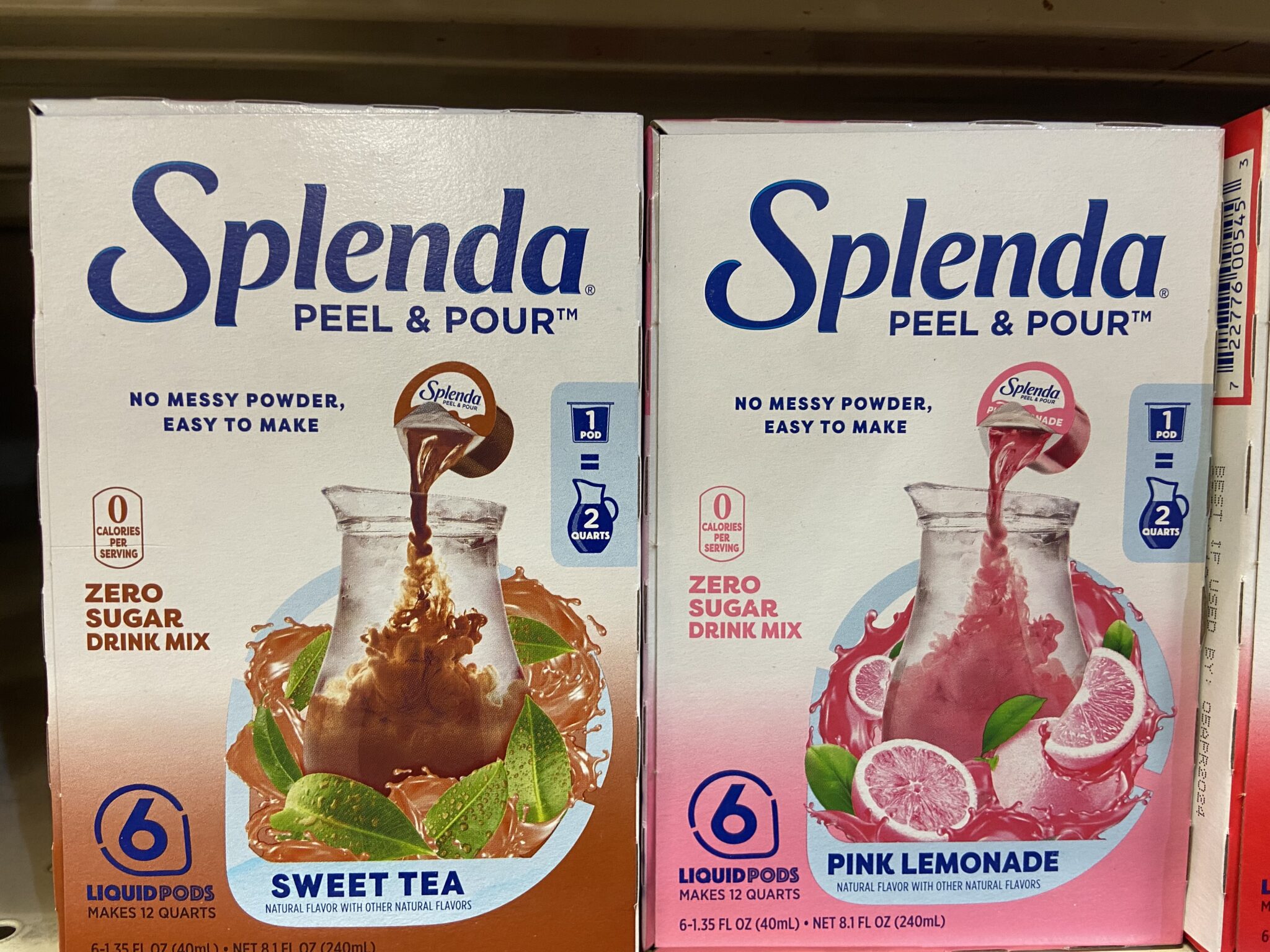 FREE Splenda Peel & Pour Drink Mixes + Moneymaker with Giant Deal
