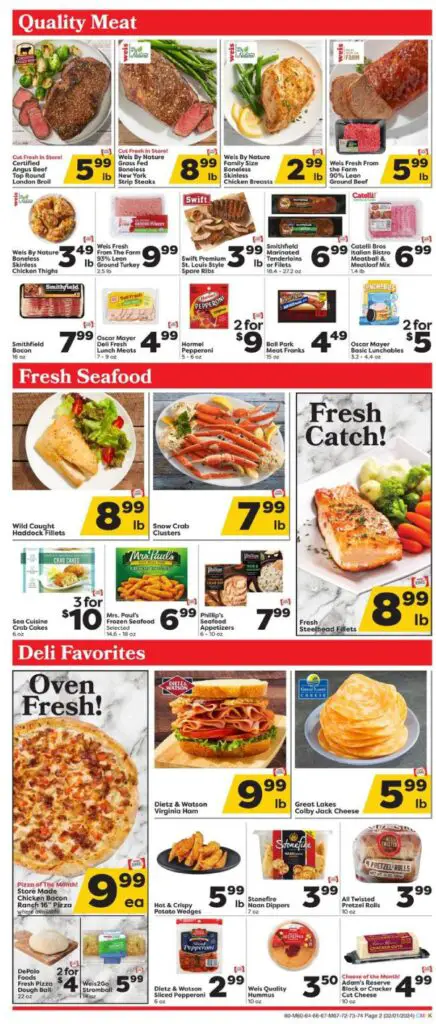Weis Markets Weekly Flyer (2/15- 2/21) Circular, Natural & Organic & Ad ...