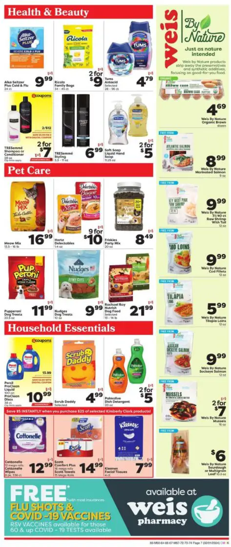 Weis Markets Weekly Flyer (2/22- 2/28) Circular, Natural & Organic & Ad ...