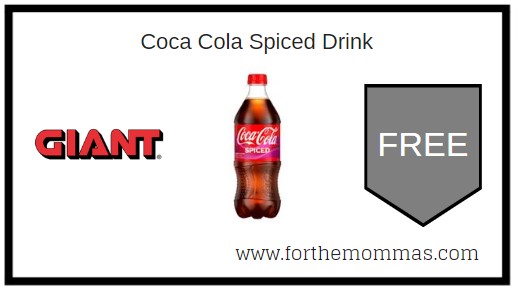 FREE Coca Cola Spiced Drink at Giant