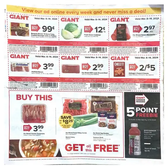Giant Weekly Ad For This Week (3/8/24 - 3/14/24)