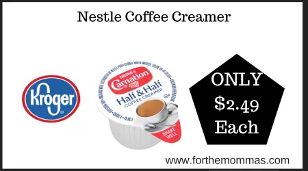 Digital Coupon Deal at Kroger on Nestle Coffee Creamer
