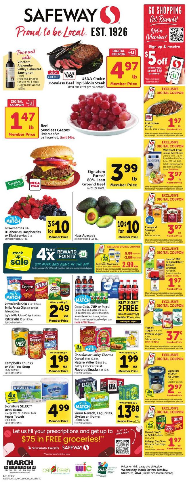 Latest Safeway Weekly Ad | Safeway Ad Flyer for the Week