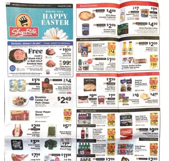 ShopRite Circular for This Week and Next Week