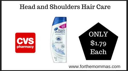 Coupon and Extrabucks Offer at CVS on Head and Shoulders Hair Care