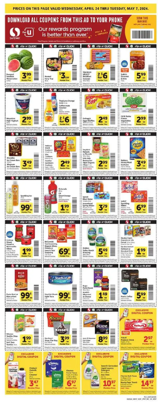 Latest Safeway Weekly Ad | Safeway Ad Flyer for the Week