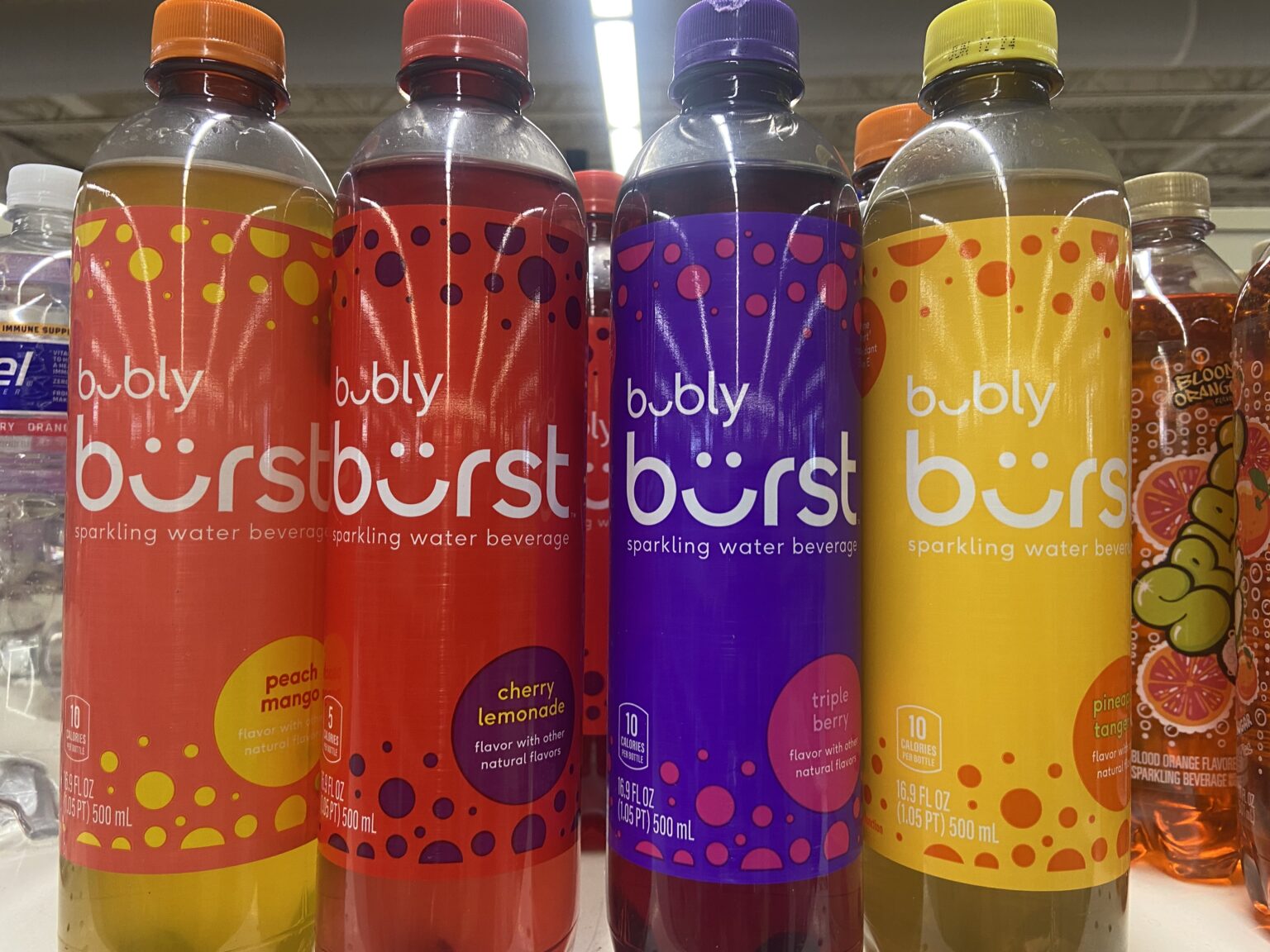 FREE bubly burst Sparkling Beverage at Giant