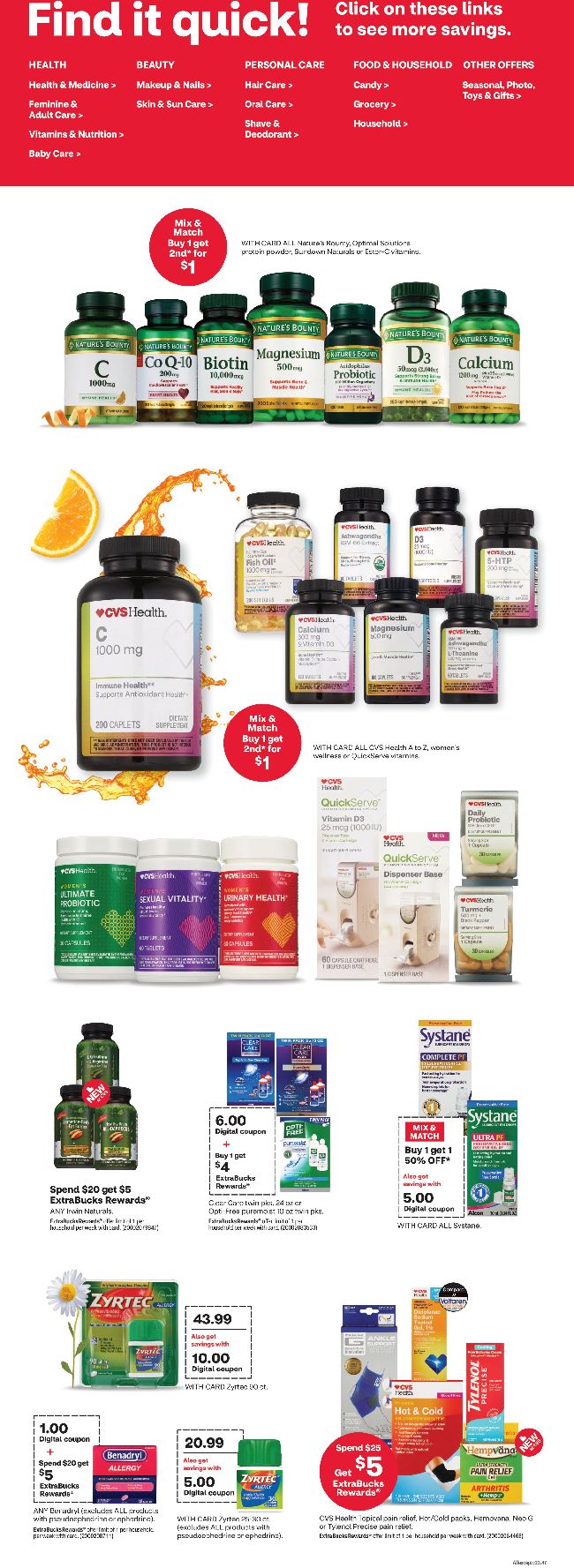 CVS Weekly Ad Circular For This Week and Next Week