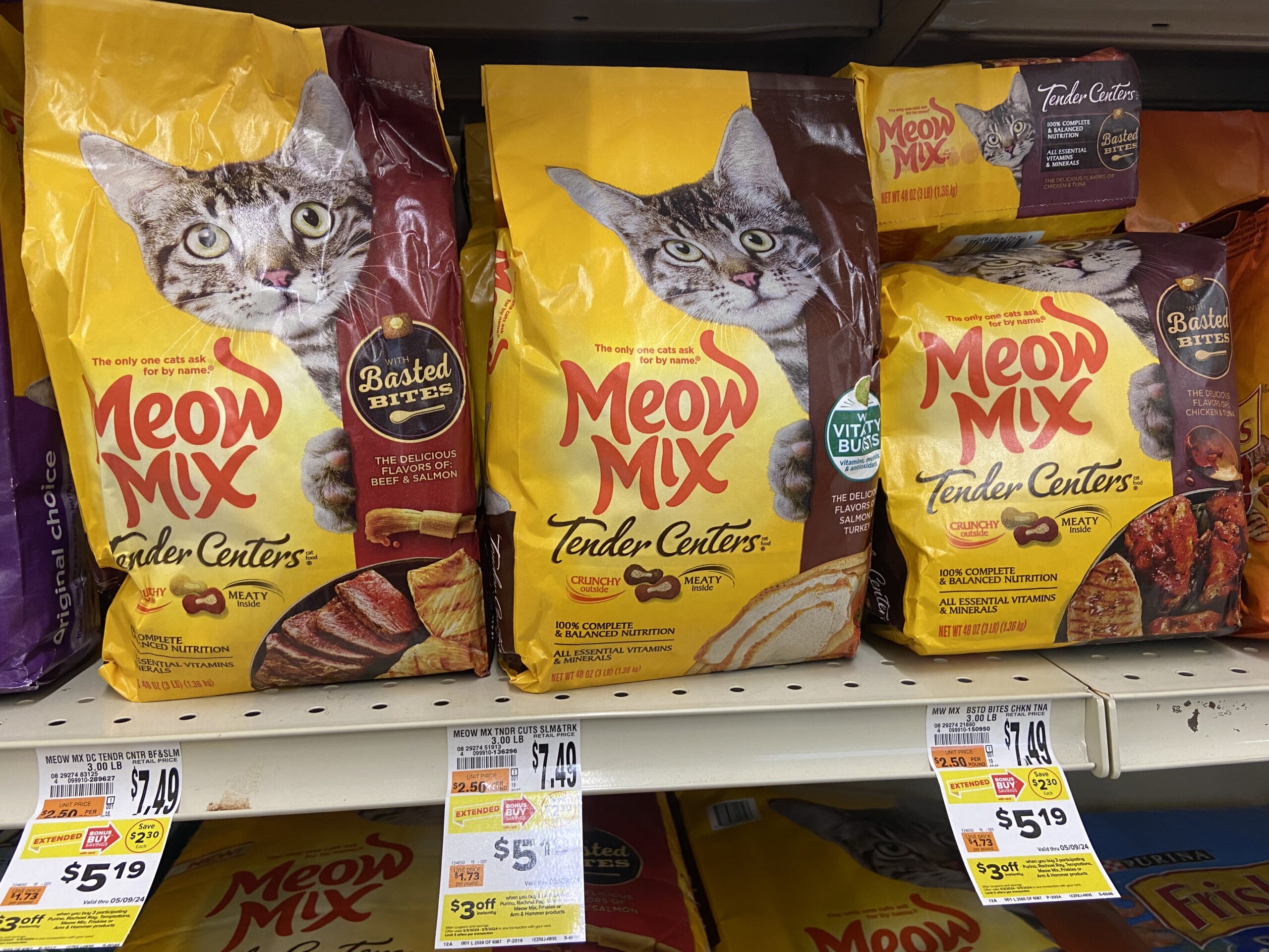Meow Mix Cat Food JUST $3.39 Each at Giant