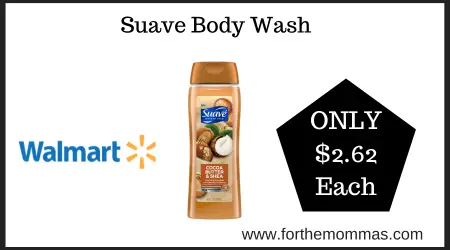 Coupon Deal at Walmart on Suave Body Wash