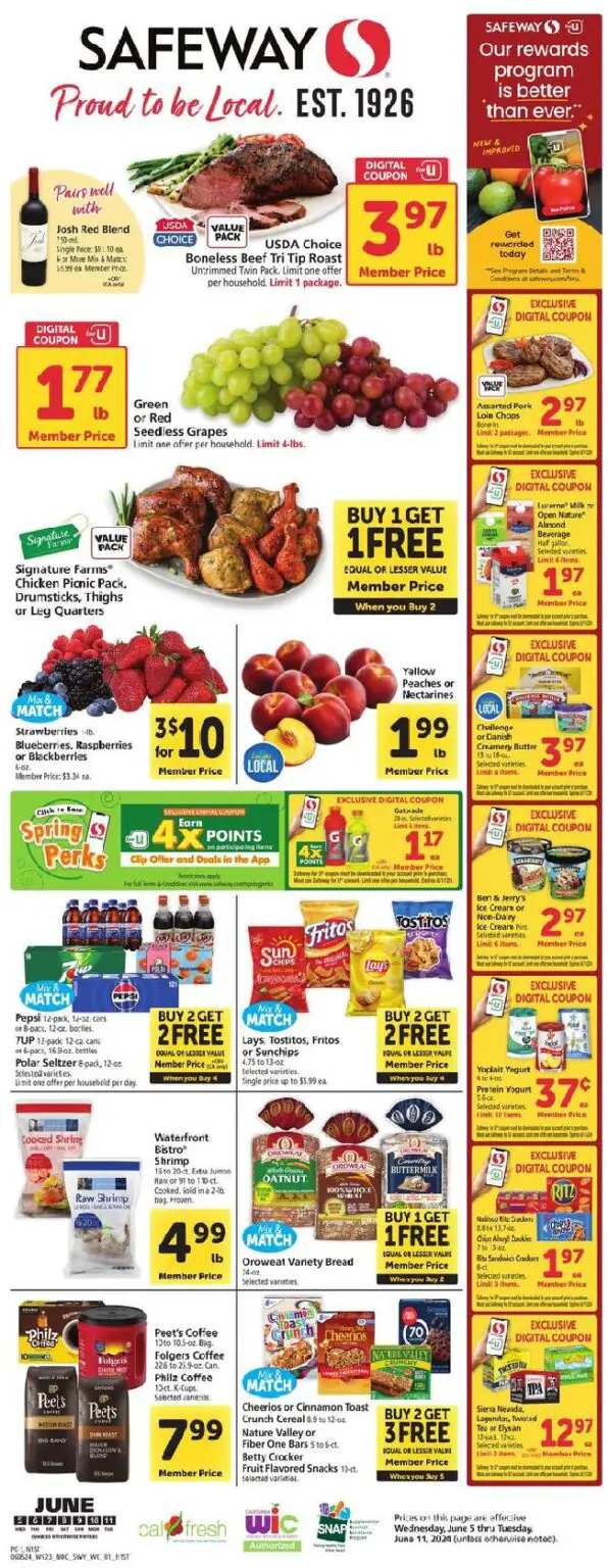 Latest Safeway Weekly Ad | Safeway Ad Flyer for the Week
