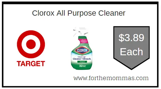 Target Circle Offer on Clorox All Purpose Cleaner