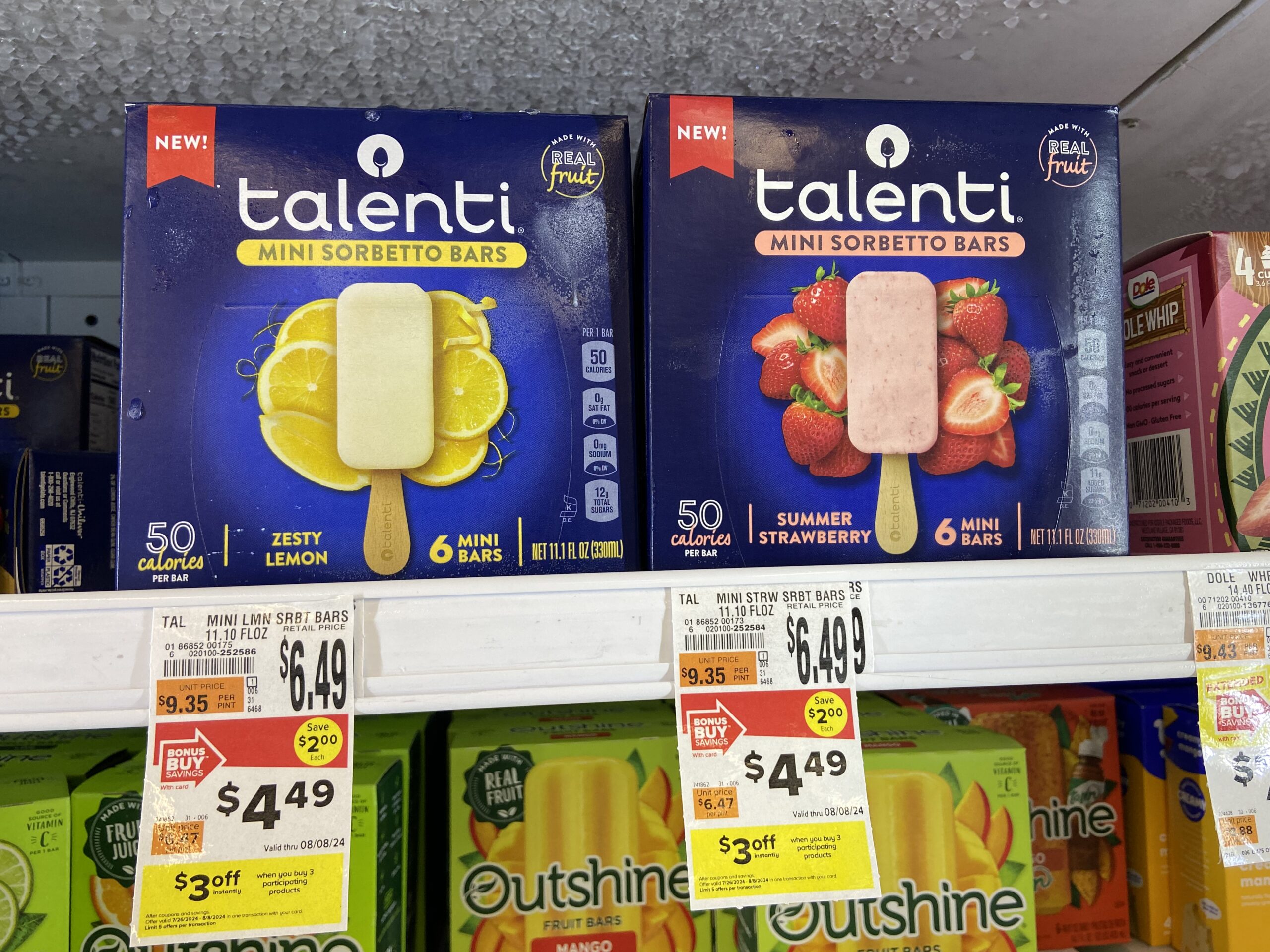3 FREE Talenti Mini Sorbetto Bars at Giant