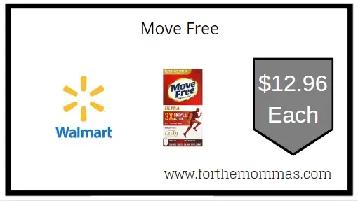 Coupon Deal at Walmart on Move Free