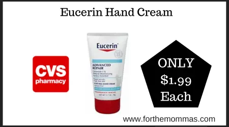 Extrabucks Offer at CVS on Eucerin Hand Cream