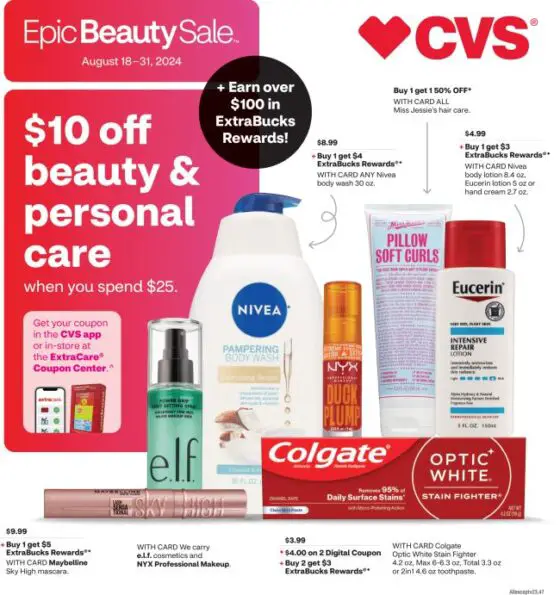 CVS Weekly Ad Circular For This Week and Next Week