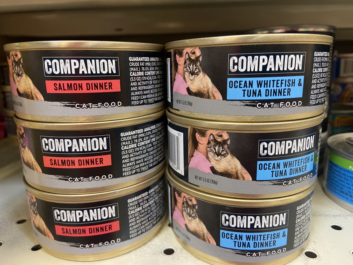 Companion Brand Canned Cat Food JUST $0.50 Each at Giant