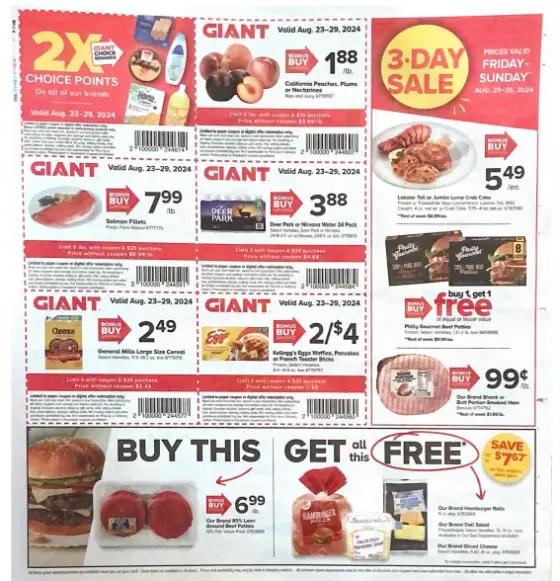 Giant Weekly Ad For This Week (8/23/24 - 8/29/24)